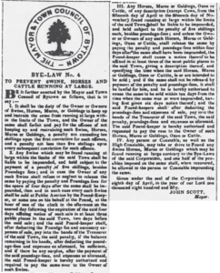 Pathmasters, Poundkeepers & Fence Viewers - Rideau Township Historical ...